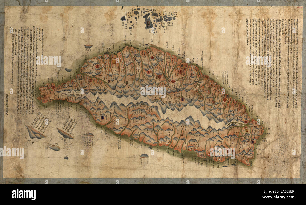 Map of taiwan hi-res stock photography and images - Alamy