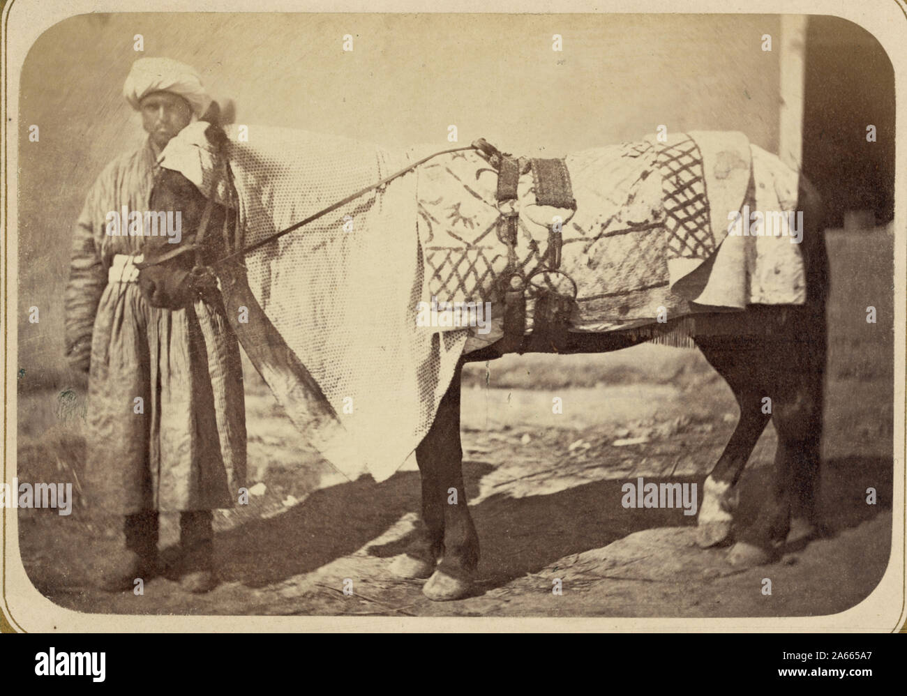 Saddle Gear of Central Asians Stock Photo - Alamy