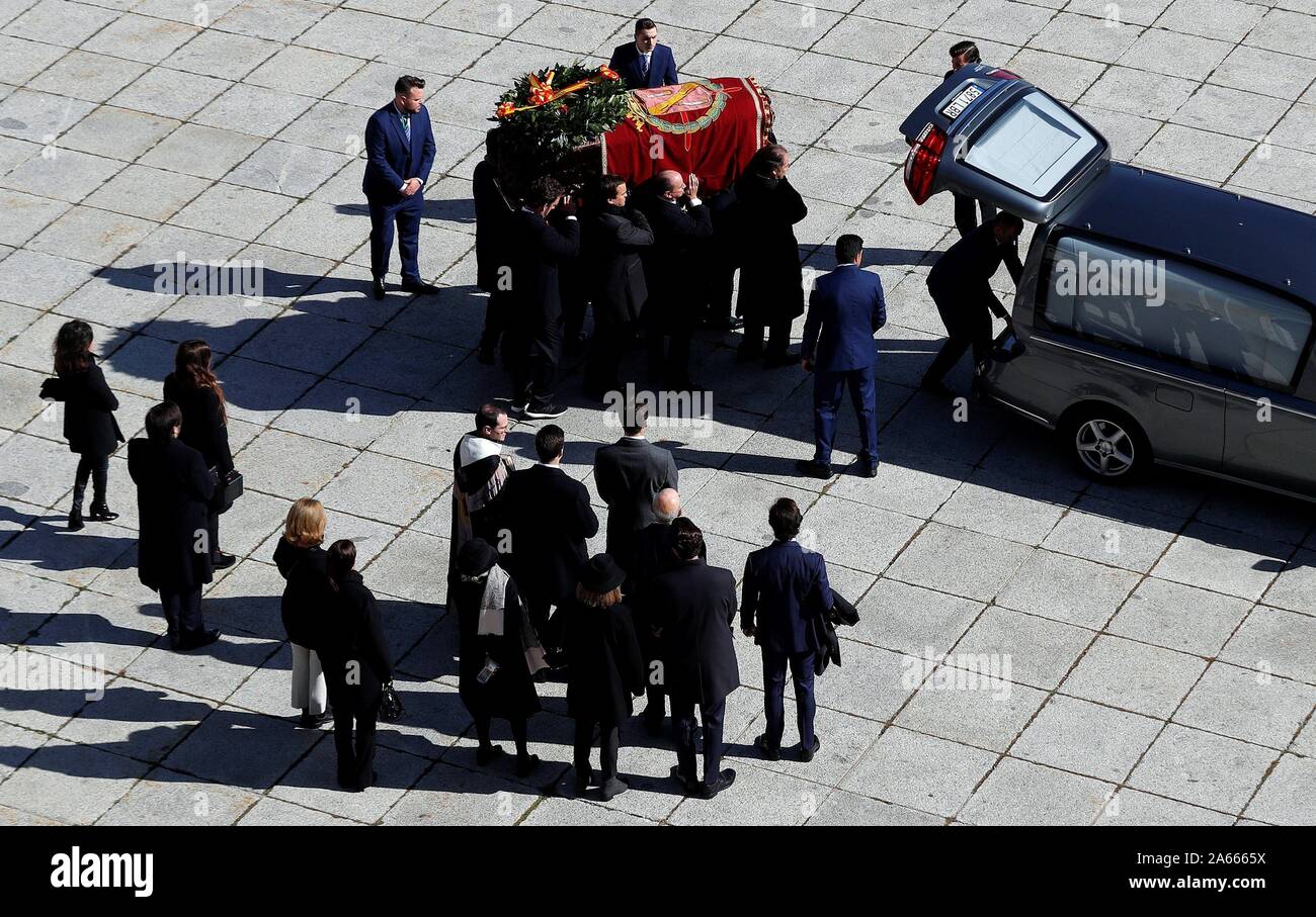 October 24, 2019, Madrid, Madrid, Spain: The family of Dictator attends ...