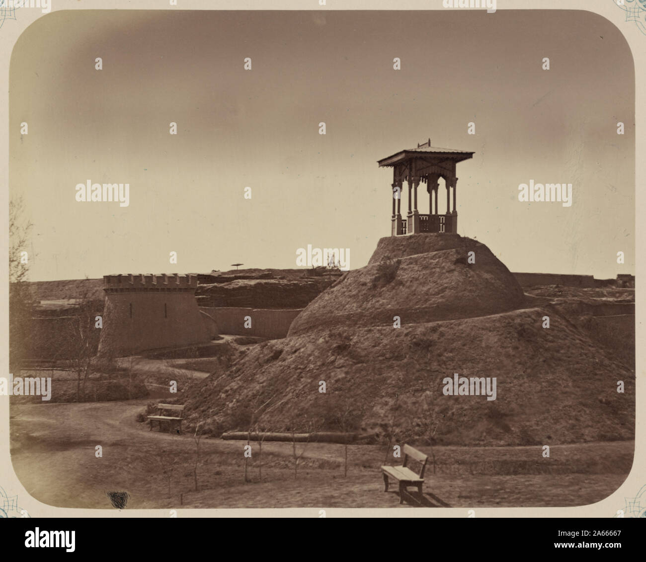 Syr Darya Oblast City of Tashkent Views from the Garden Located at the ...