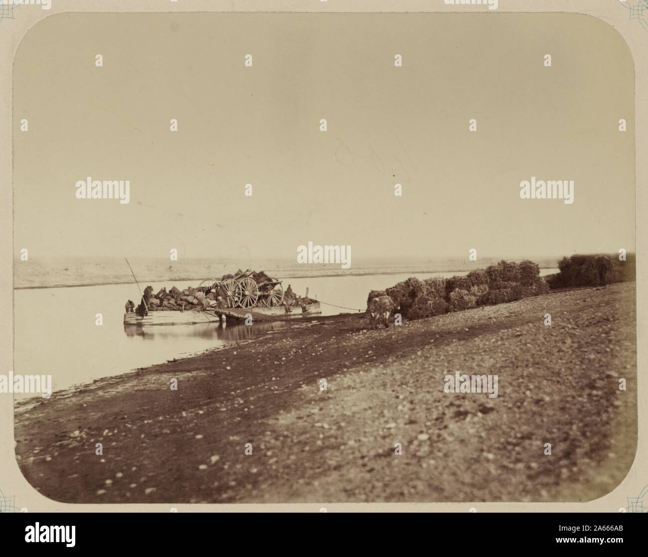 Syr Darya Oblast Crossing via the Syr Darya River Stock Photo - Alamy