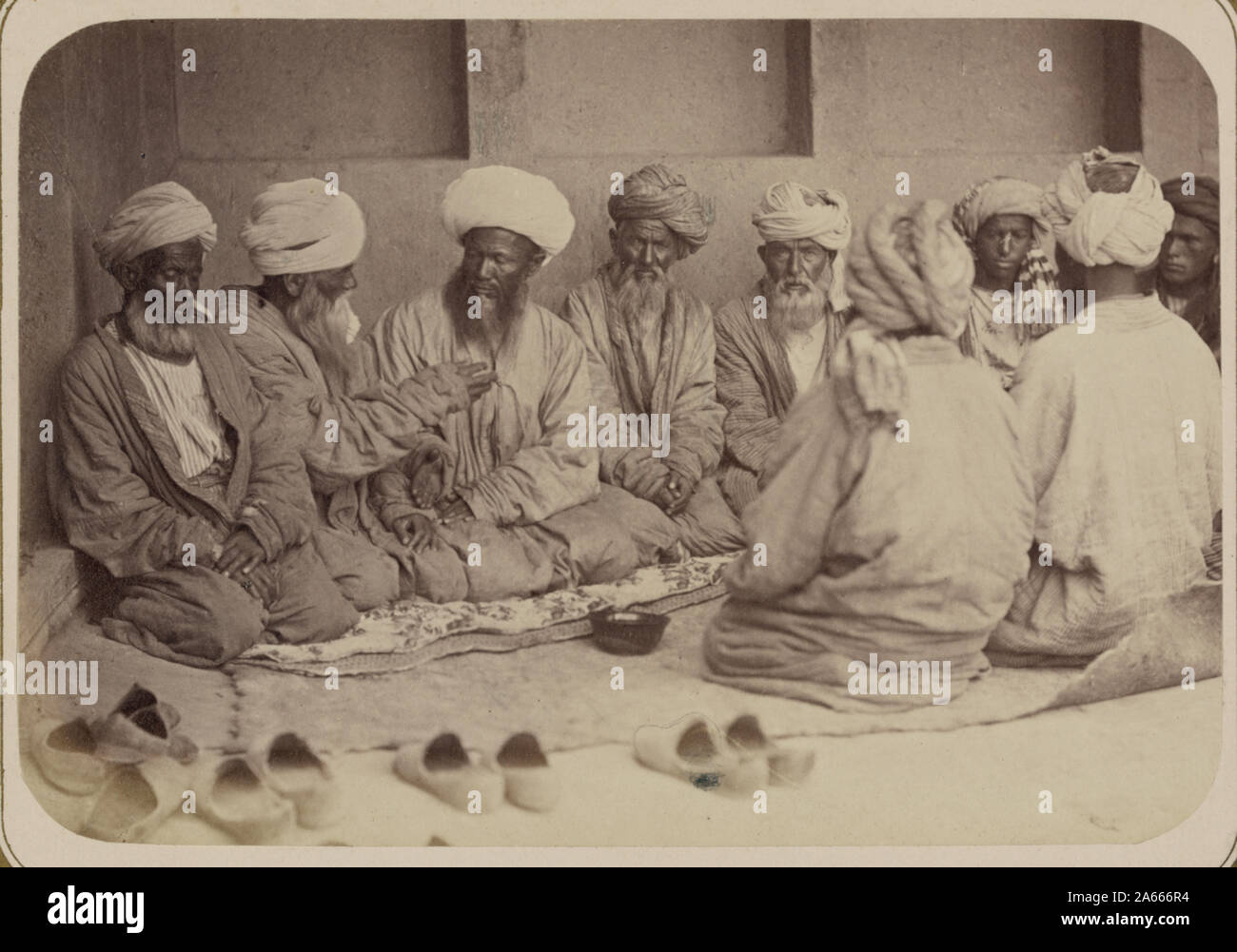 Tajik Wedding Rituals Islamic Wedding Ceremony Stock Photo - Alamy