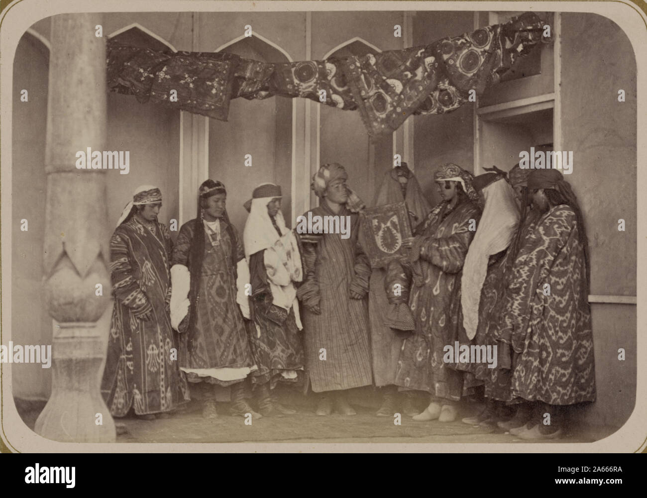 Tajik Wedding Rituals Chimilig Stock Photo - Alamy