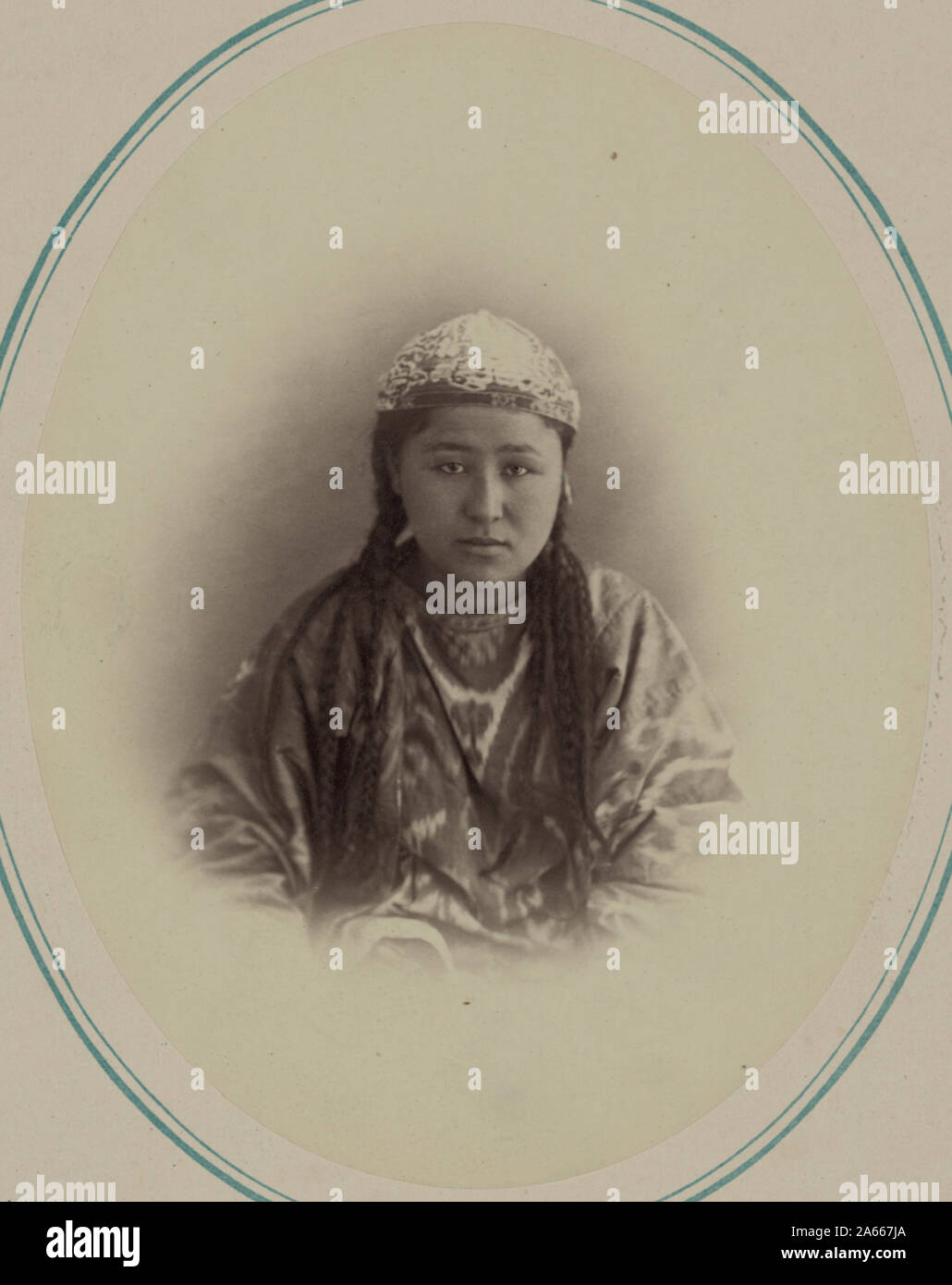 Types of Nationalities in the Turkestan Krai Tajik Women Shadman Bibi ...