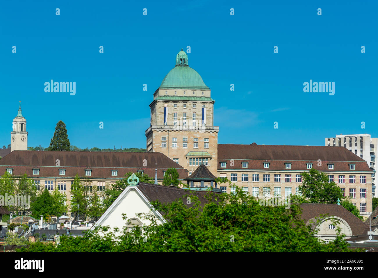 Zurich skyline university hi-res stock photography and images - Alamy