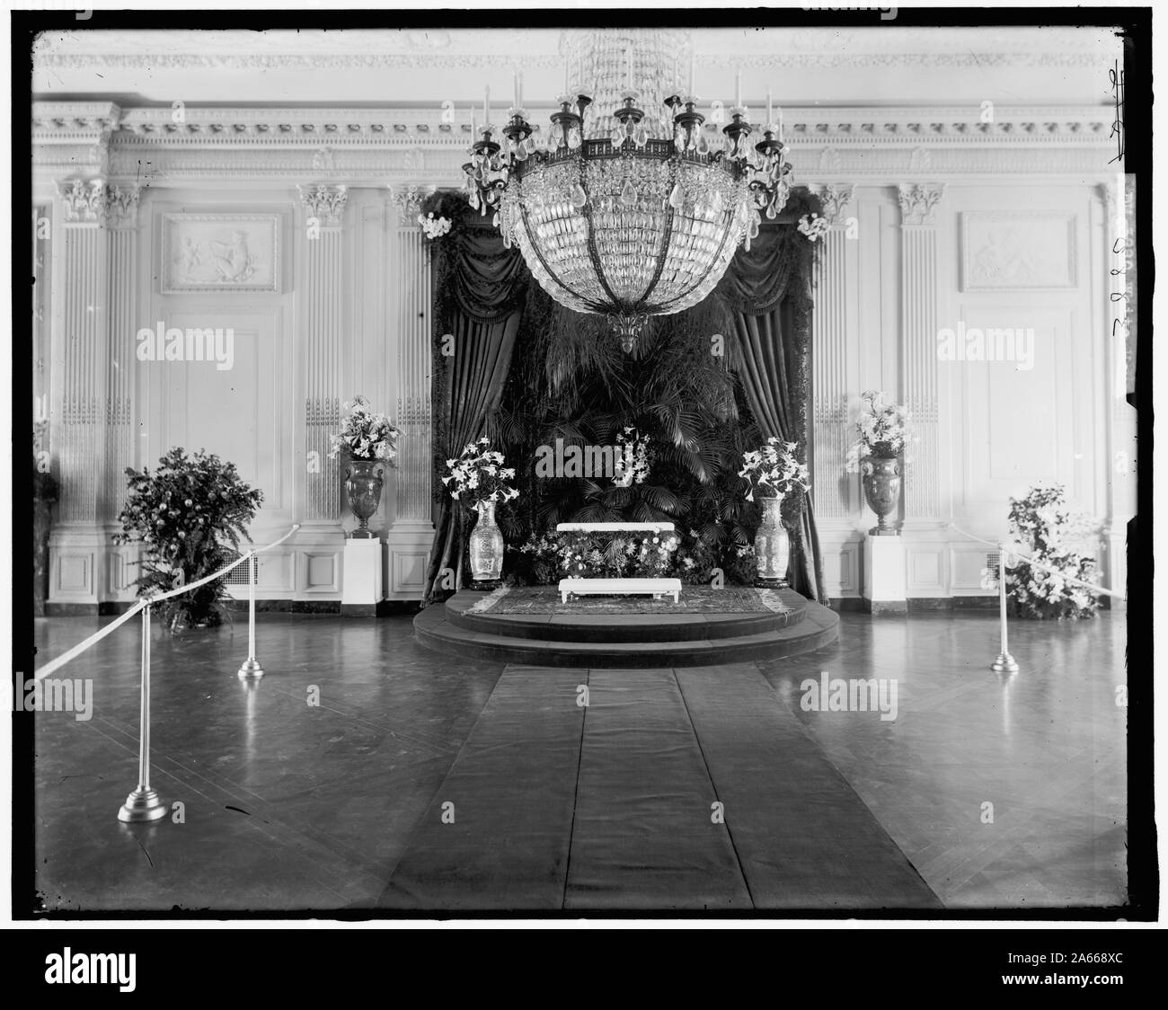 WHITE HOUSE. EAST ROOM FOR WILSON Stock Photo - Alamy