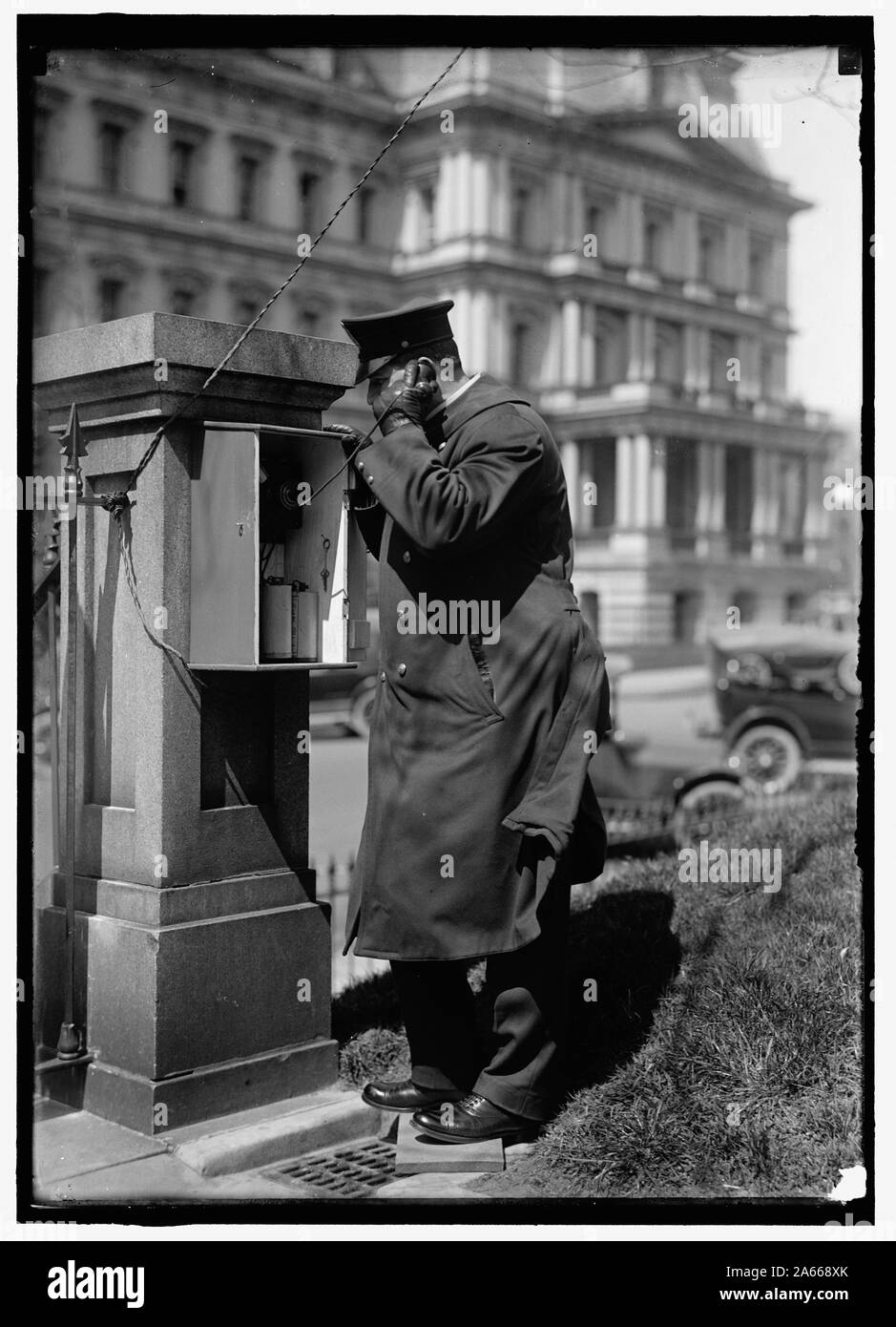 Call box Cut Out Stock Images & Pictures - Alamy