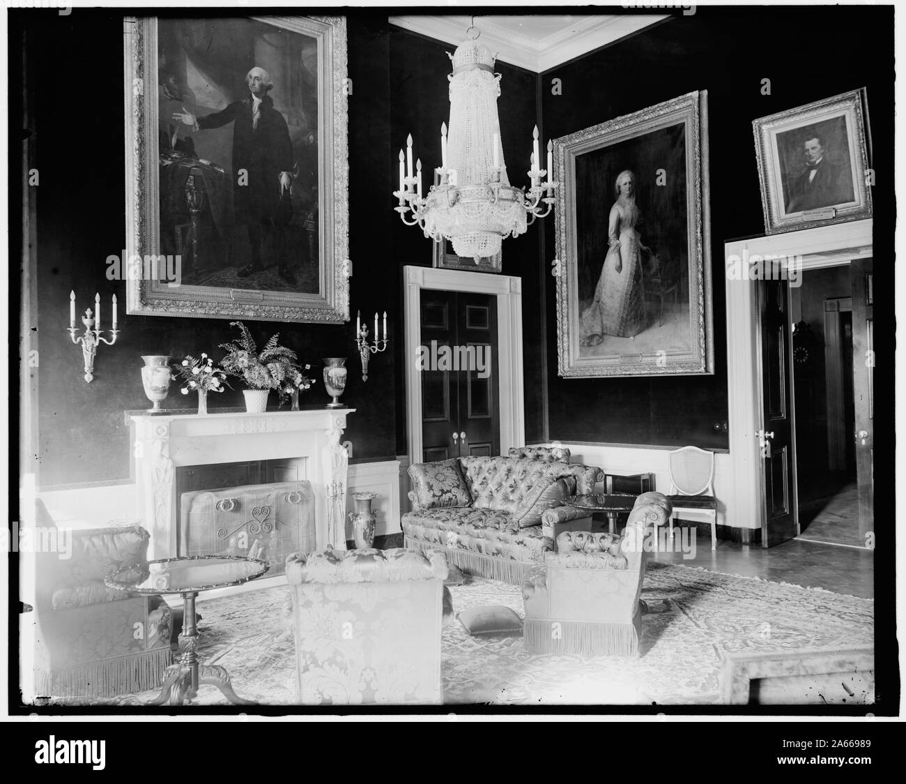 Red house interior Black and White Stock Photos & Images - Alamy