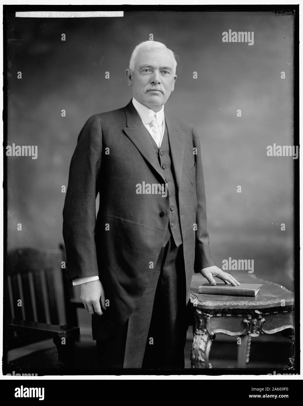 WHITE, FRANK S. SENATOR Stock Photo - Alamy