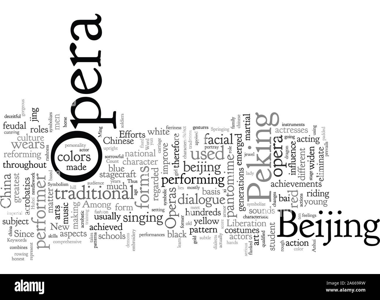 Peking Opera Beijing Stock Vector Images - Alamy