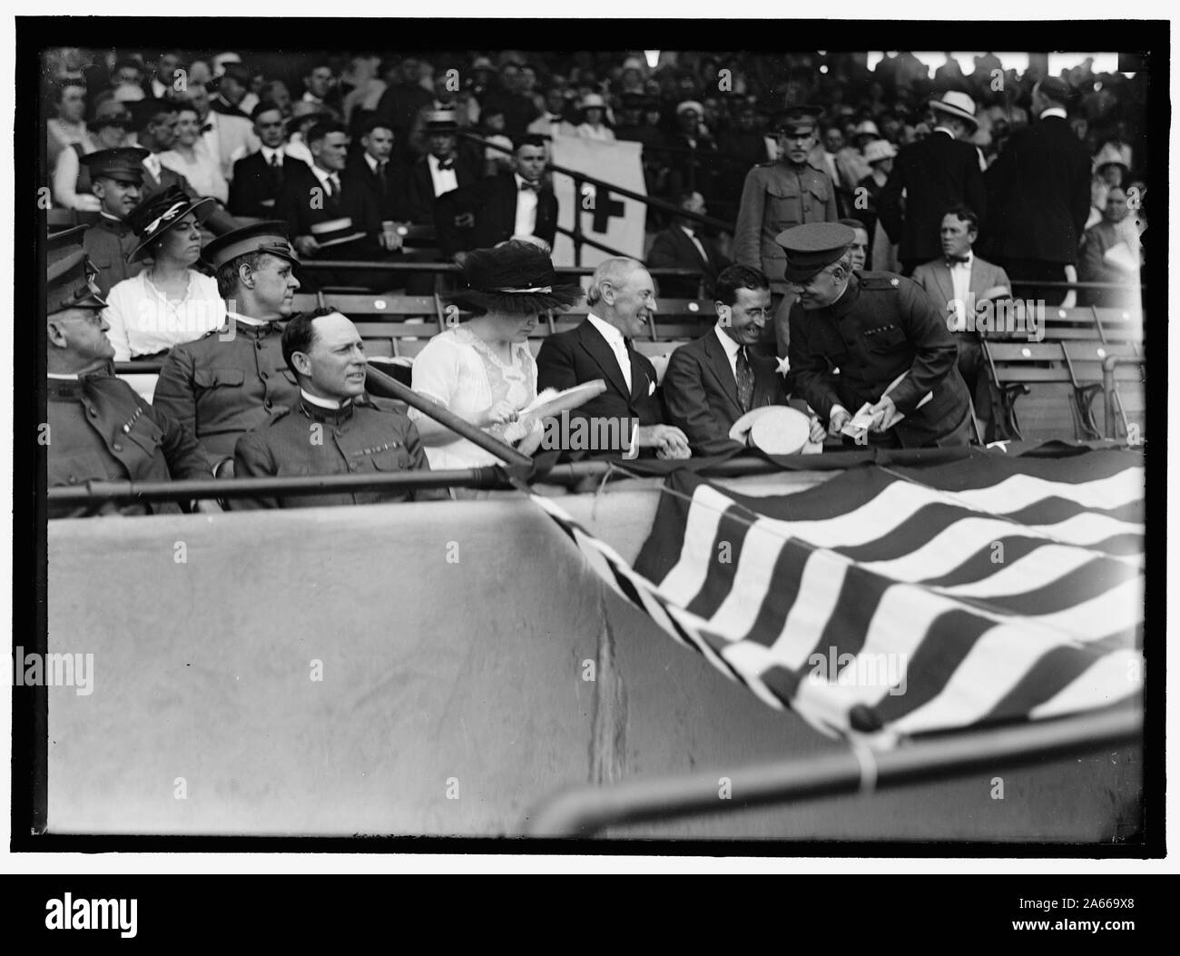 President woodrow wilson baseball hi-res stock photography and images ...