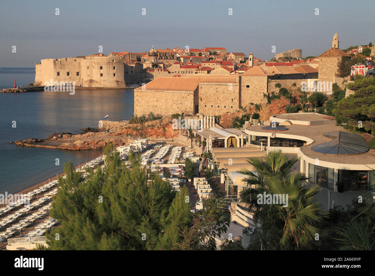 Dubrovnik beach view hi-res stock photography and images - Alamy