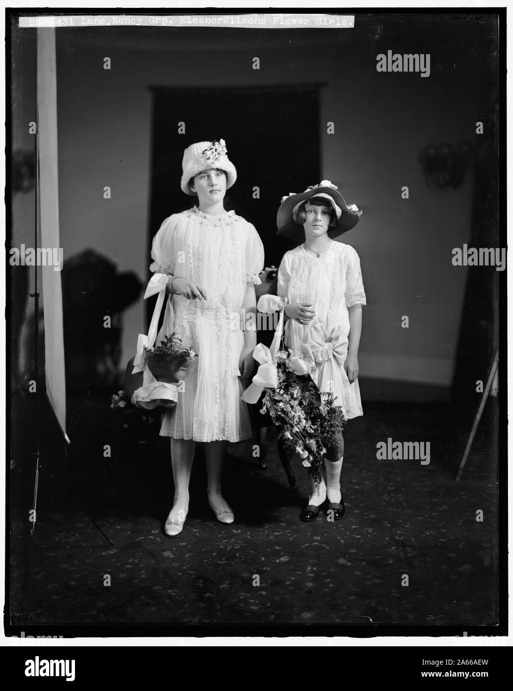 WILSON, ELEANOR. HER FLOWER GIRLS, NANCY LANE Stock Photo - Alamy