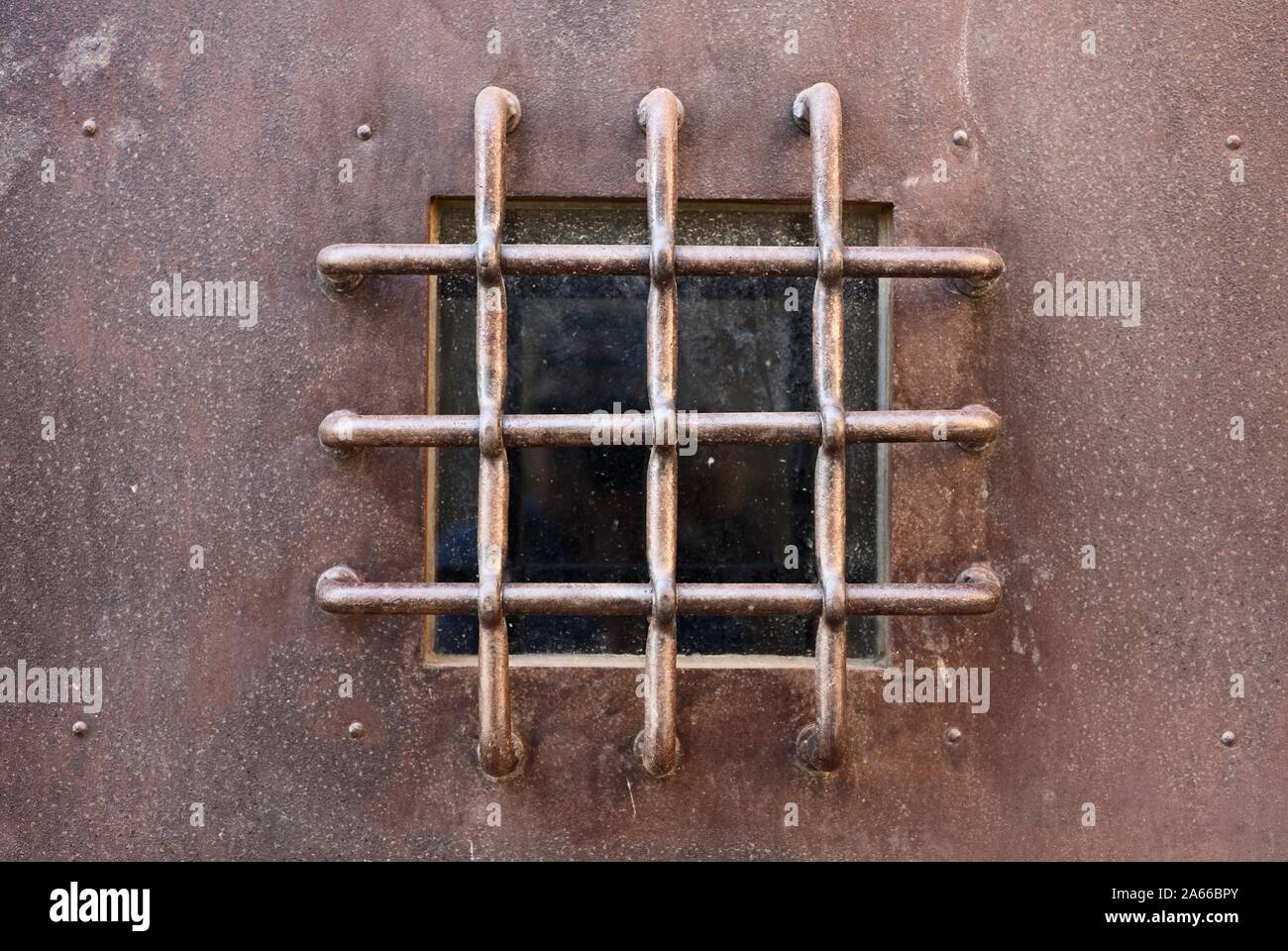 Window with cross bars Stock Photo - Alamy
