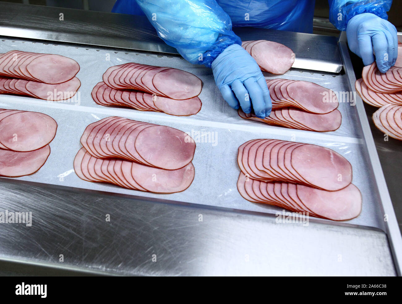 Producer of cold cuts (ham).Photo Jeppe Gustafsson Stock Photo - Alamy