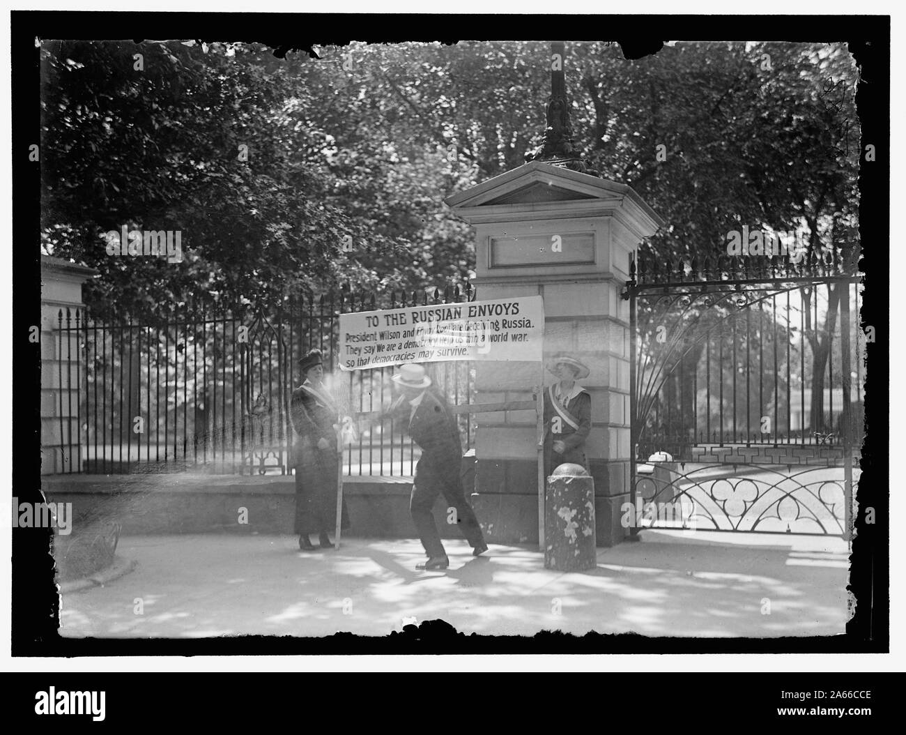 WOMAN SUFFRAGE BANNER Stock Photo - Alamy