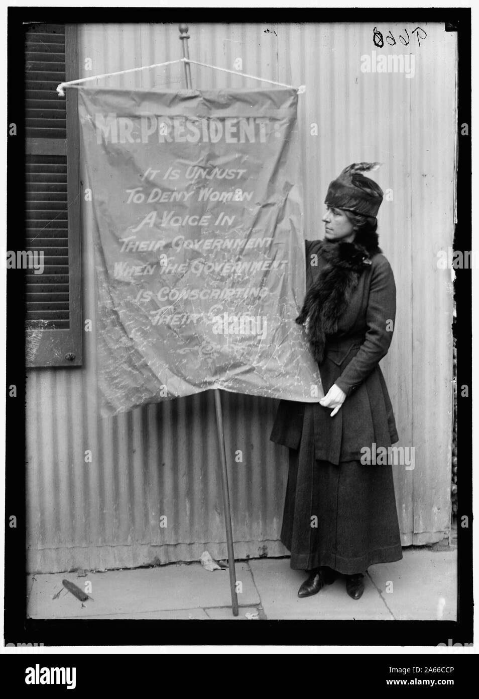 WOMAN SUFFRAGE BANNERS Stock Photo - Alamy