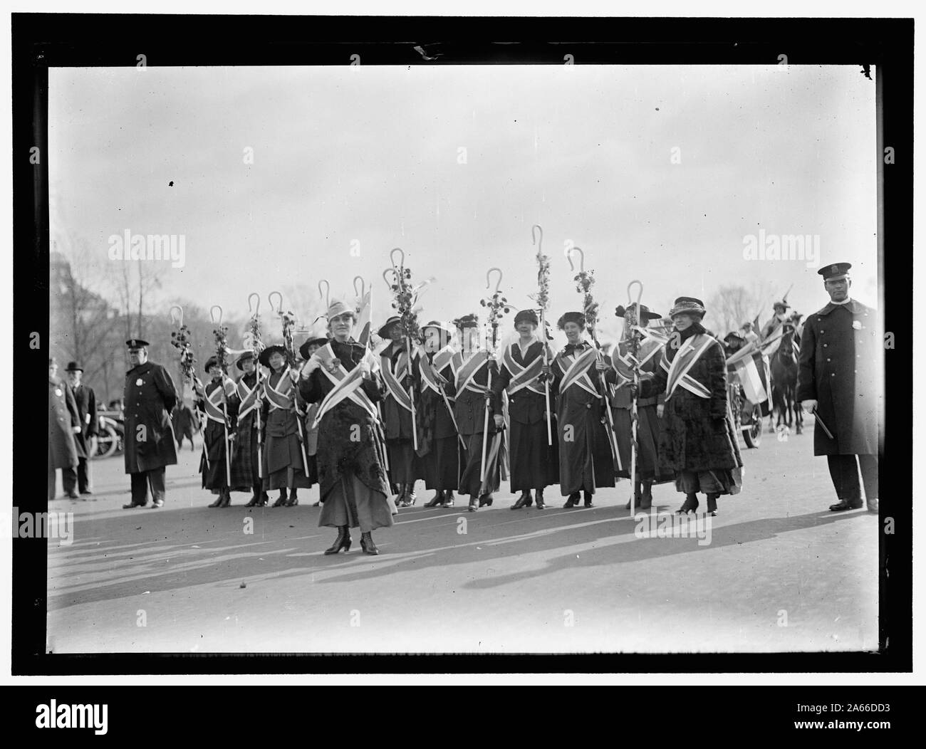 Voting march or demonstration Black and White Stock Photos & Images - Alamy