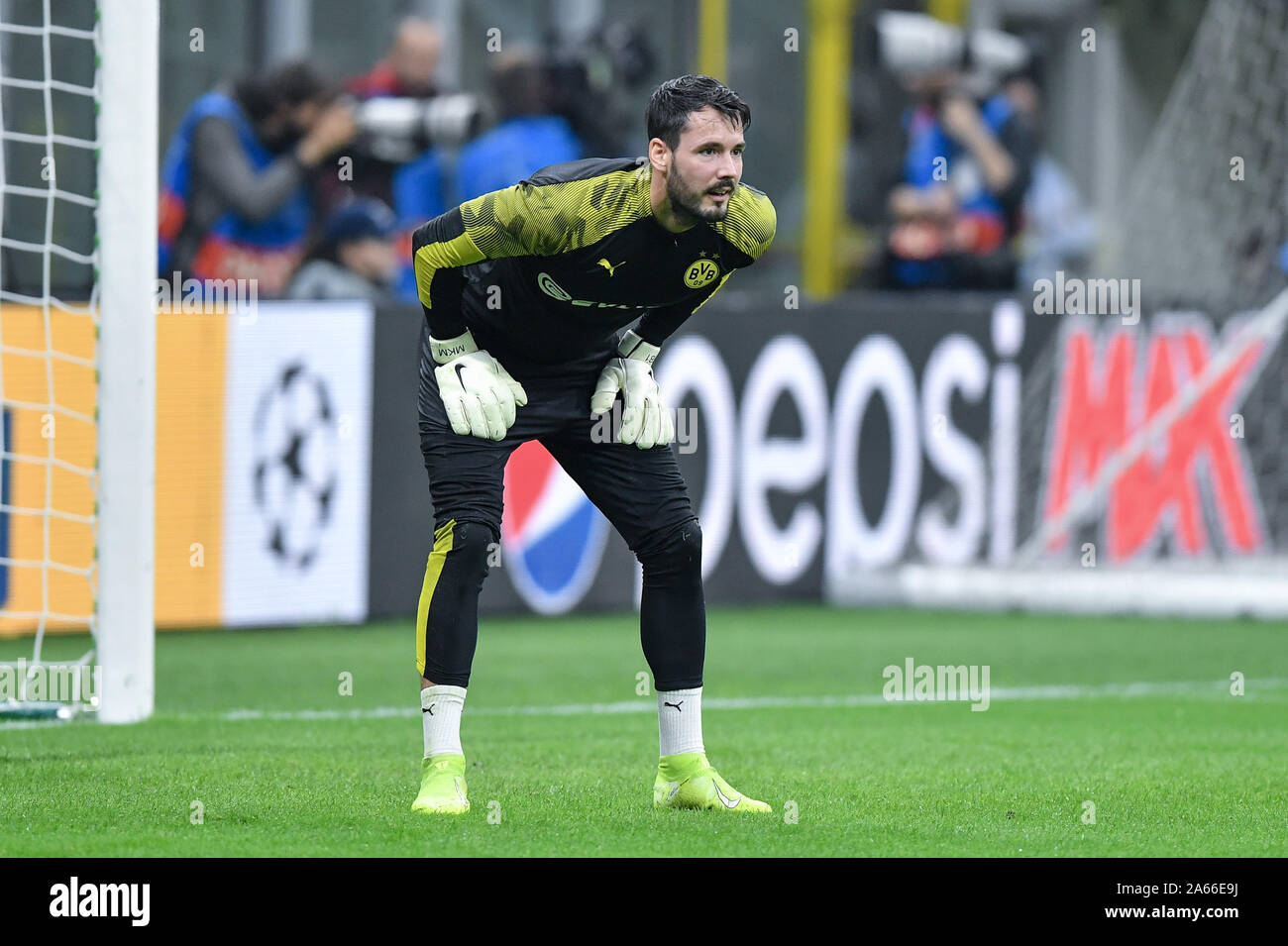 Roman Burki of Borussia Dortmund during the UEFA Champions League group ...