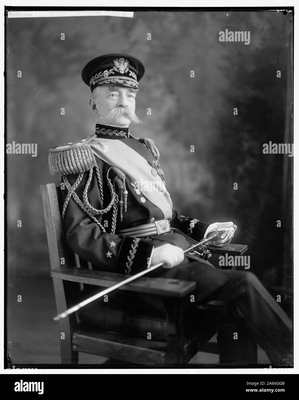 Vintage general portrait Cut Out Stock Images & Pictures - Alamy
