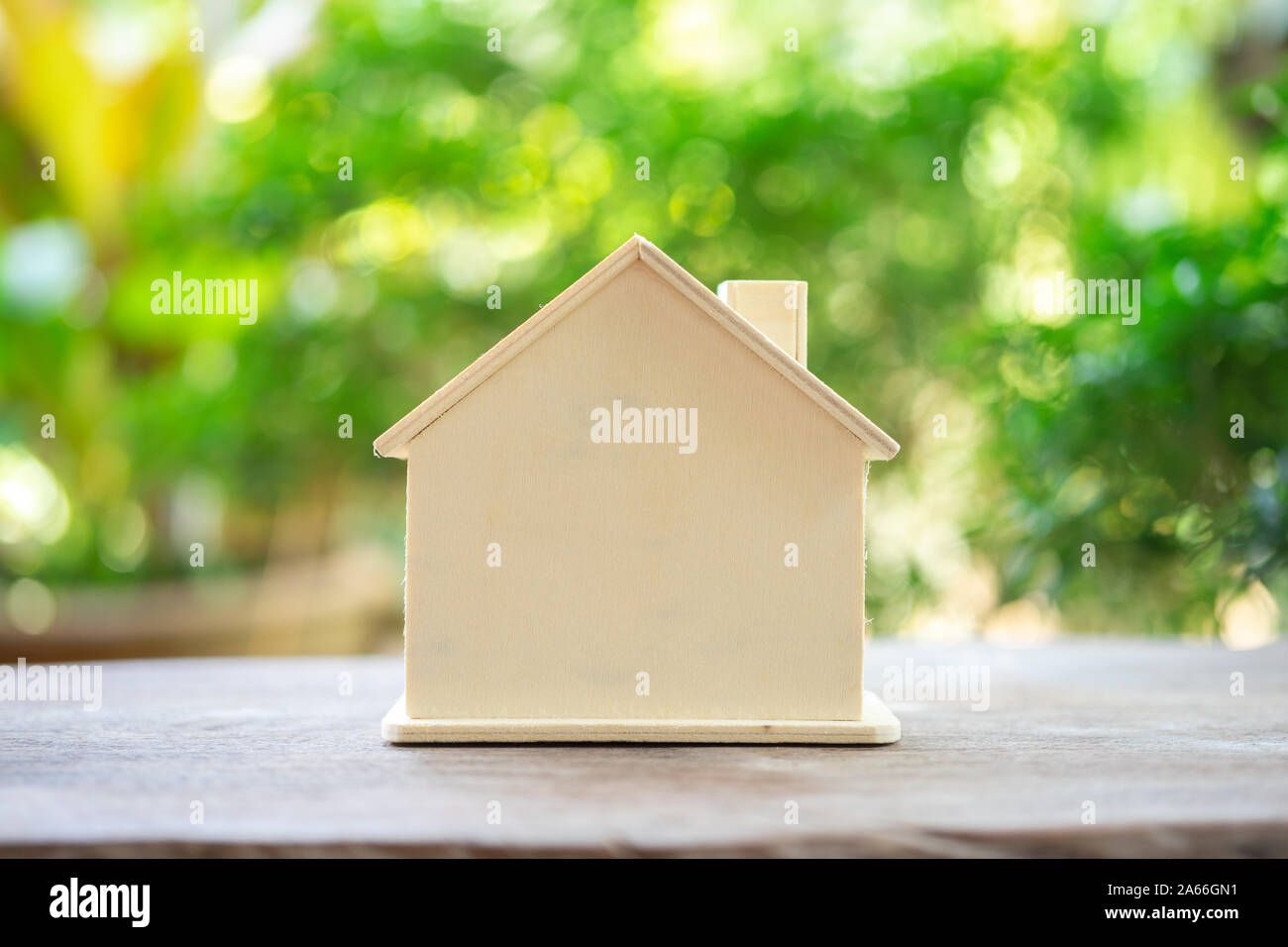 a model house model .using as background business concept and real ...