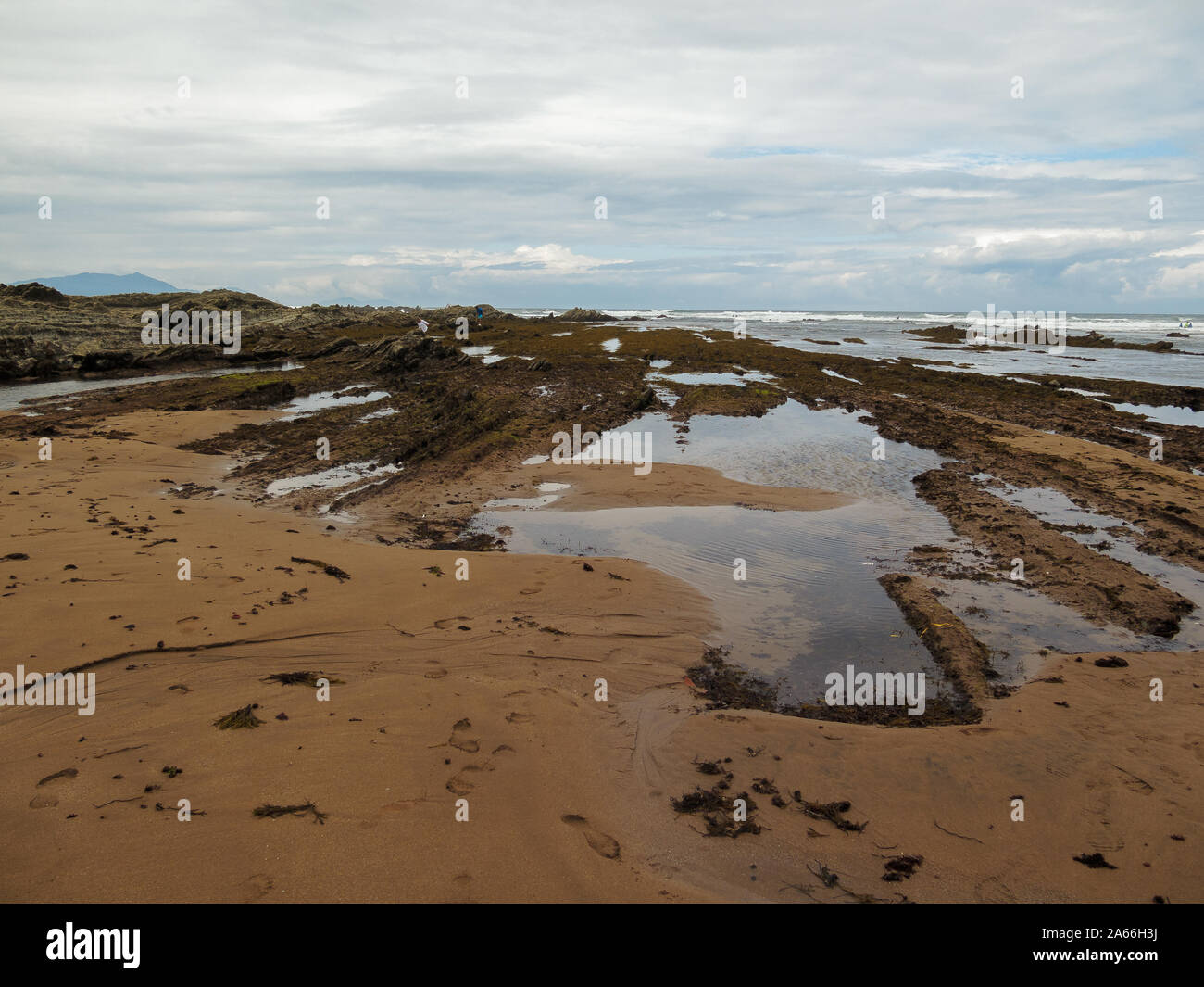 landscape at the beach in spain Stock Photo - Alamy