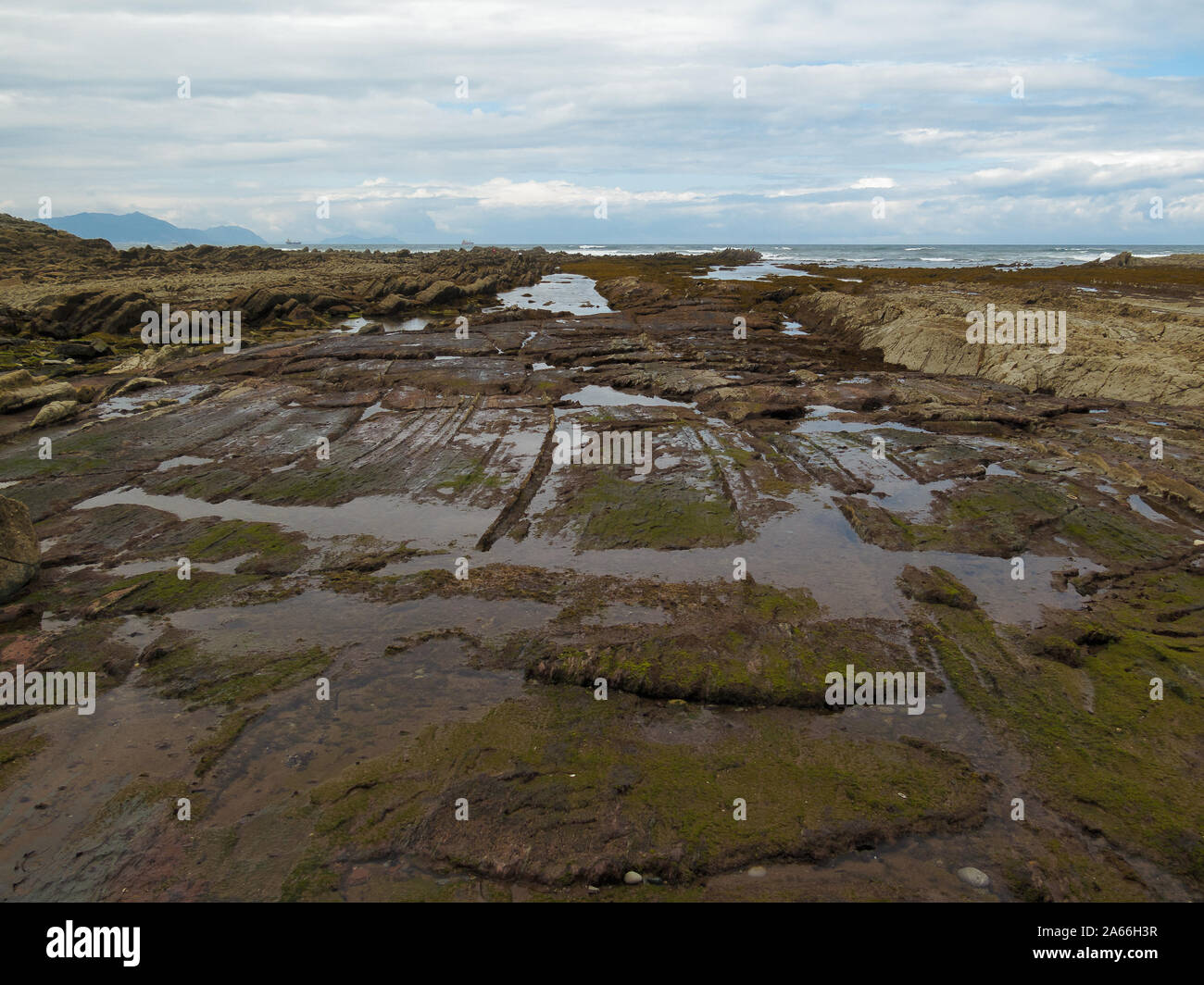 landscape at the beach in spain Stock Photo - Alamy