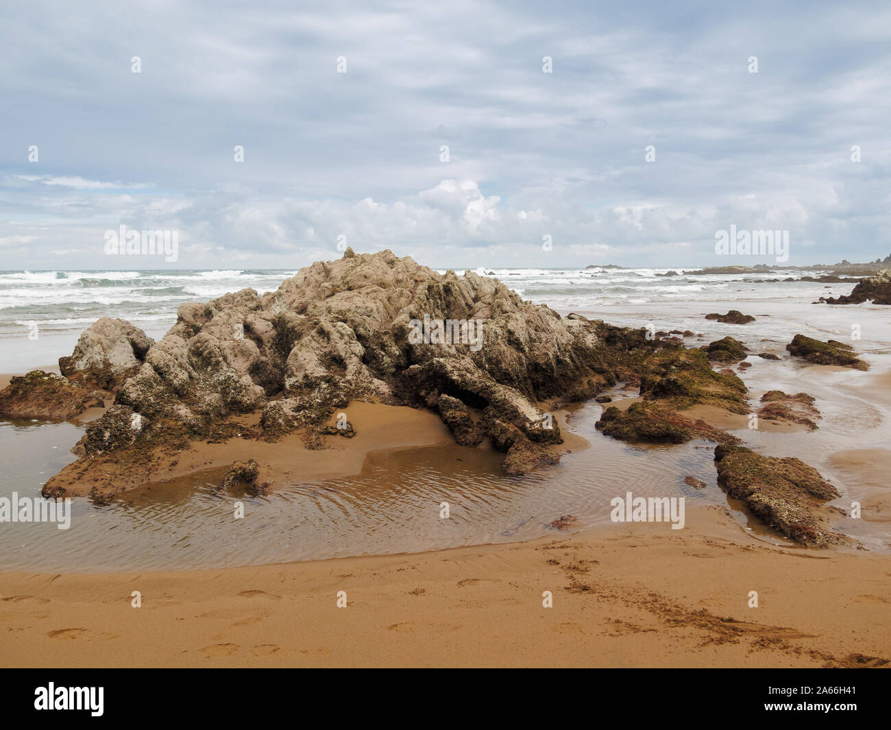 landscape at the beach in spain Stock Photo - Alamy