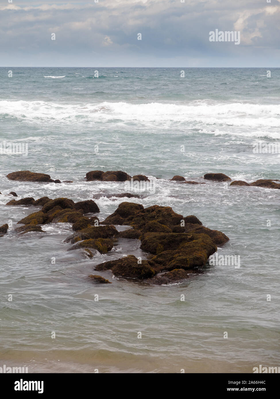 landscape at the beach in spain Stock Photo - Alamy