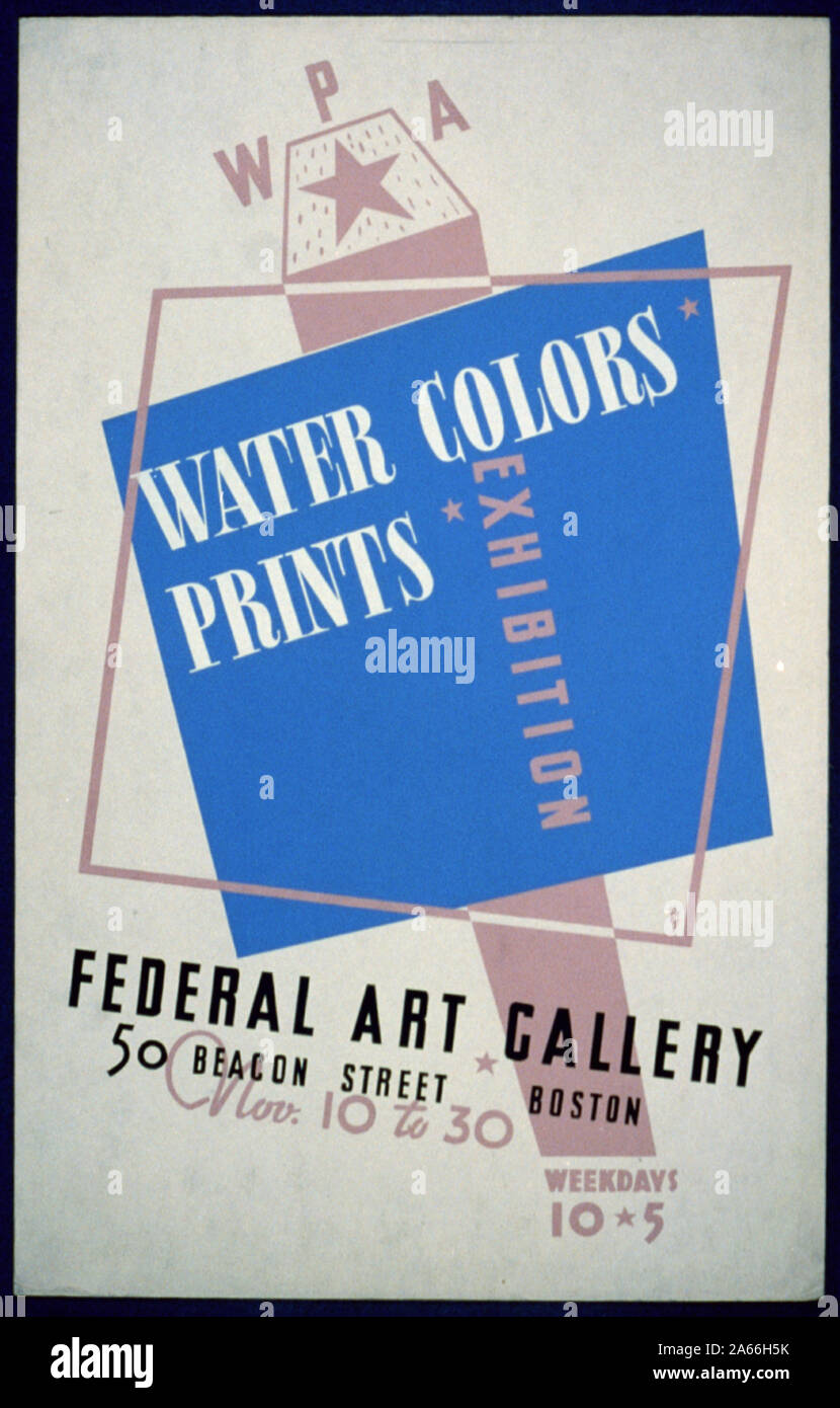 Wpa prints hi-res stock photography and images - Alamy