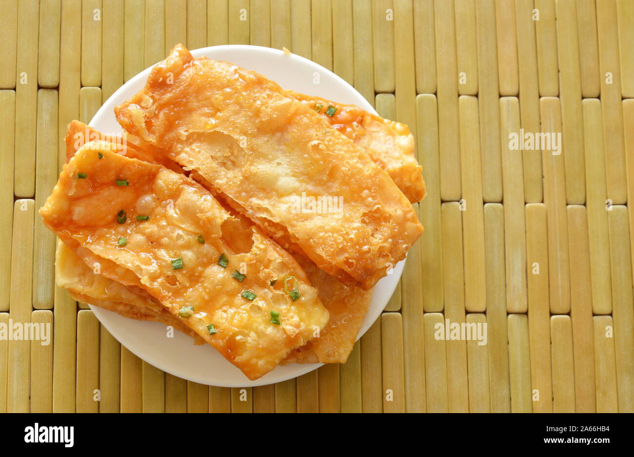 crispy sweet Roti Indian food made of flour on dish Stock Photo - Alamy