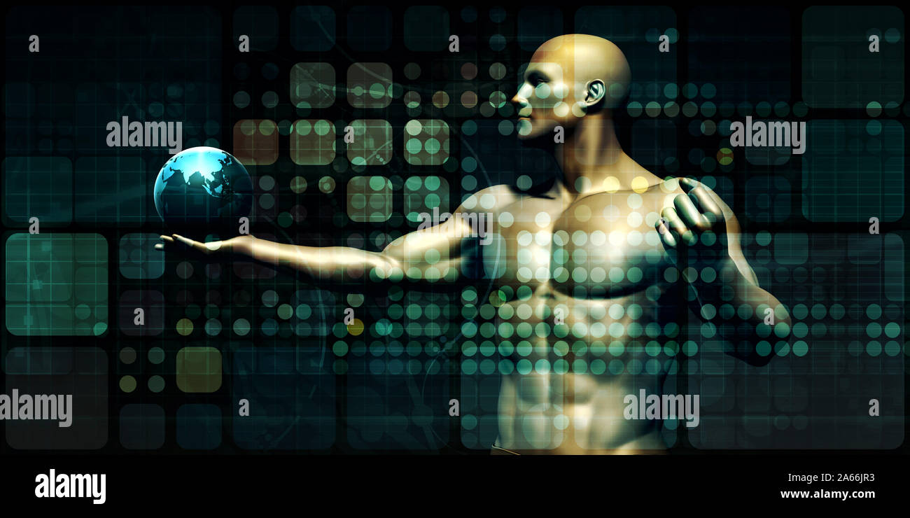 Integrated Technologies on a Global Level Concept Stock Photo - Alamy