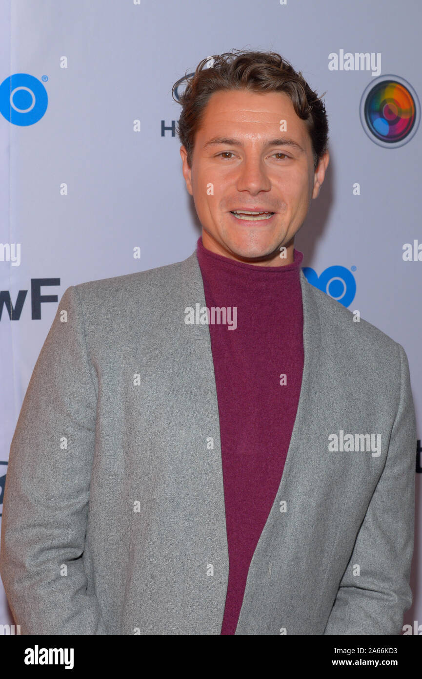 NEW YORK, NY - OCTOBER 23: Augustus Prew attends the opening night ...