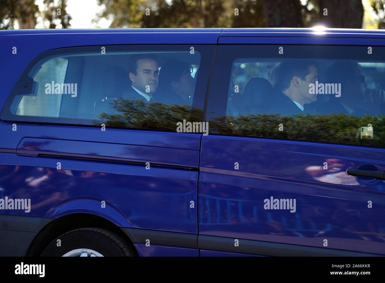 Madrid, Spain. 24th Oct, 2019. General view of the mausoleum where ...