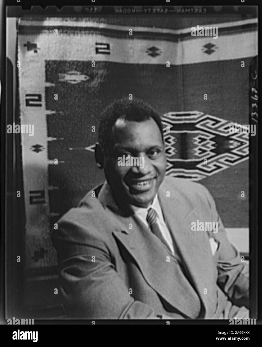 Washington, D.C. Paul Robeson, baritone; Paul Robeson, American actor ...