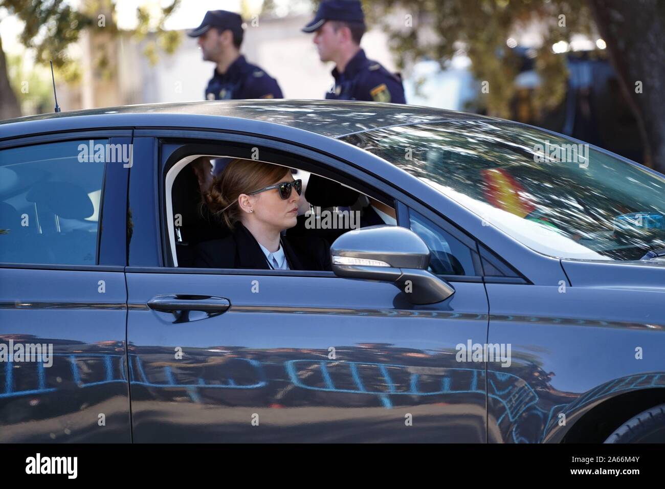 Madrid, Spain. 24th Oct, 2019. General view of the mausoleum where ...