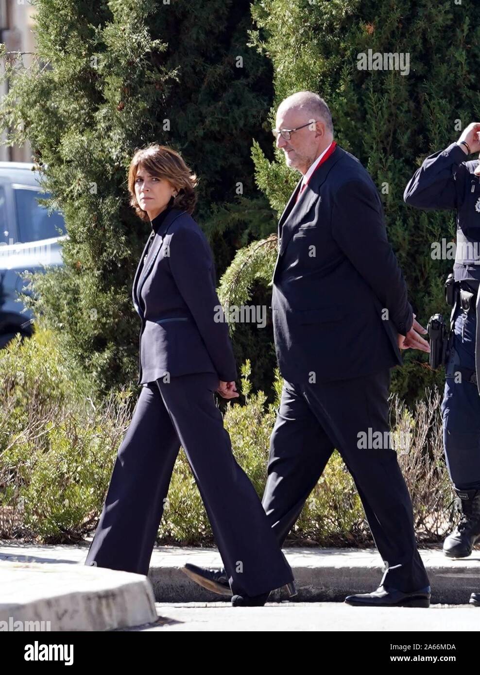 Madrid, Spain. 24th Oct, 2019. General view of the mausoleum where ...