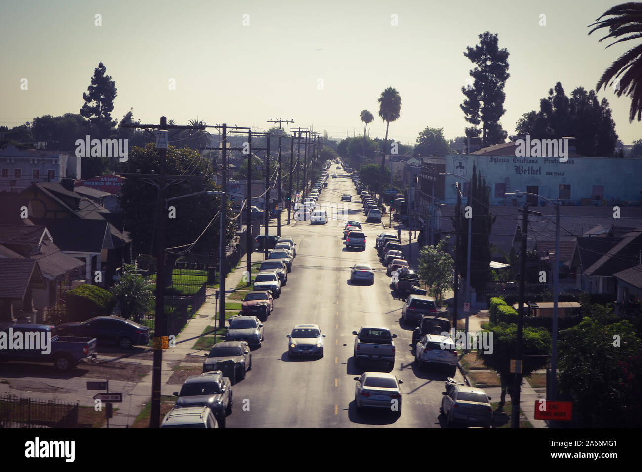 Los Angeles street Stock Photo - Alamy