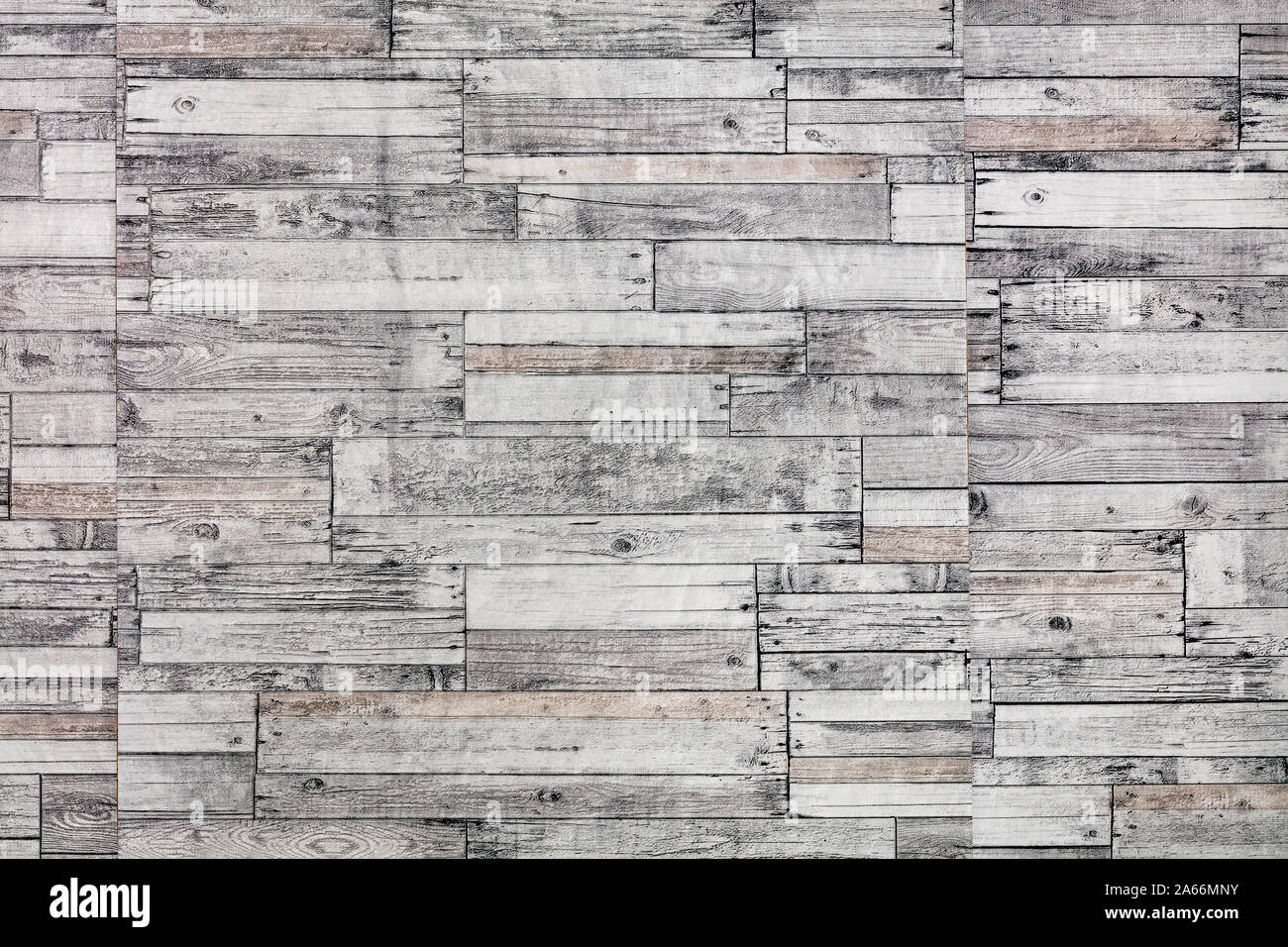 Mosaic of old wooden slats, wooden boards. Gray slats, board, breed ...