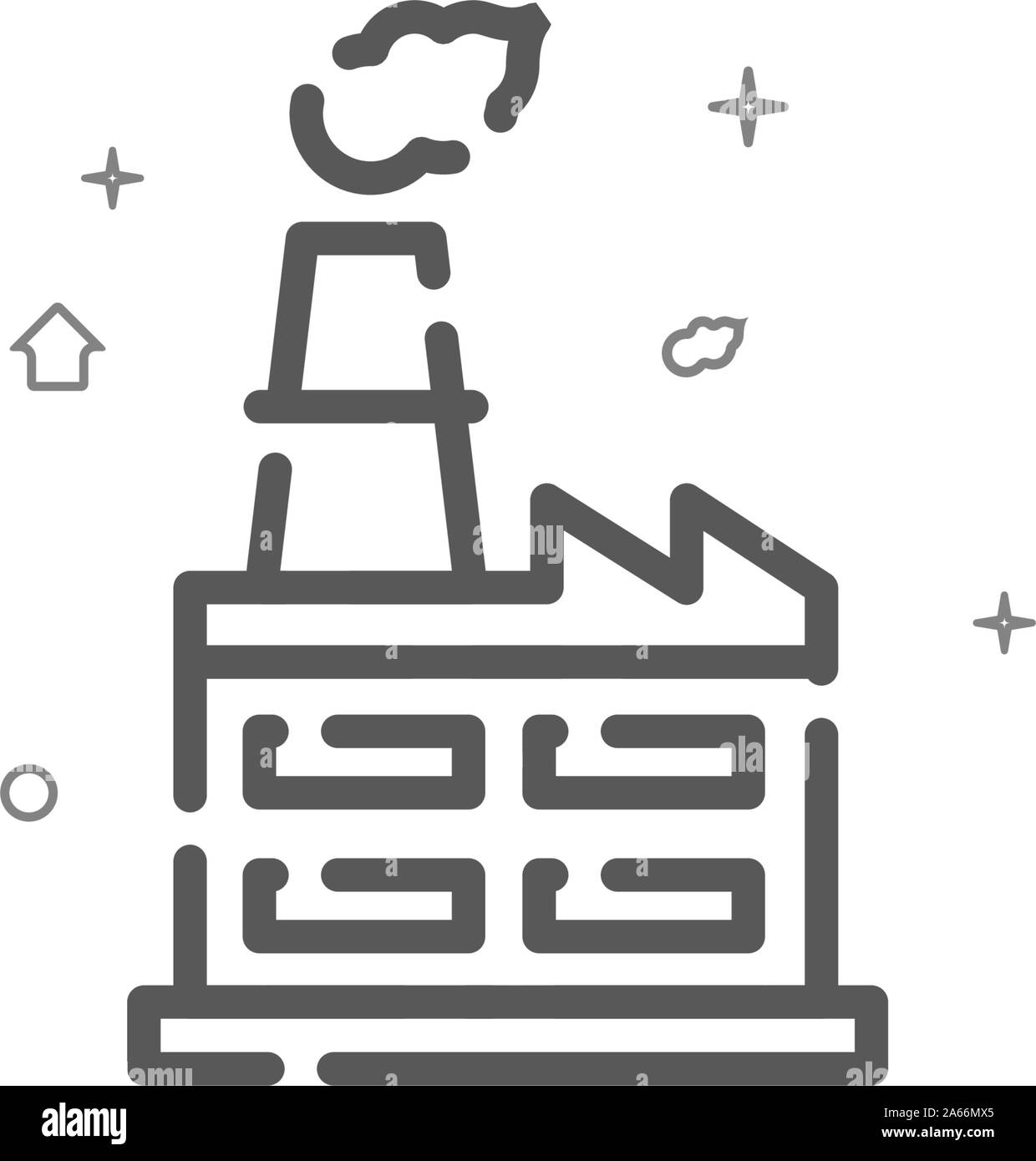 Original chimney stack Stock Vector Images - Alamy