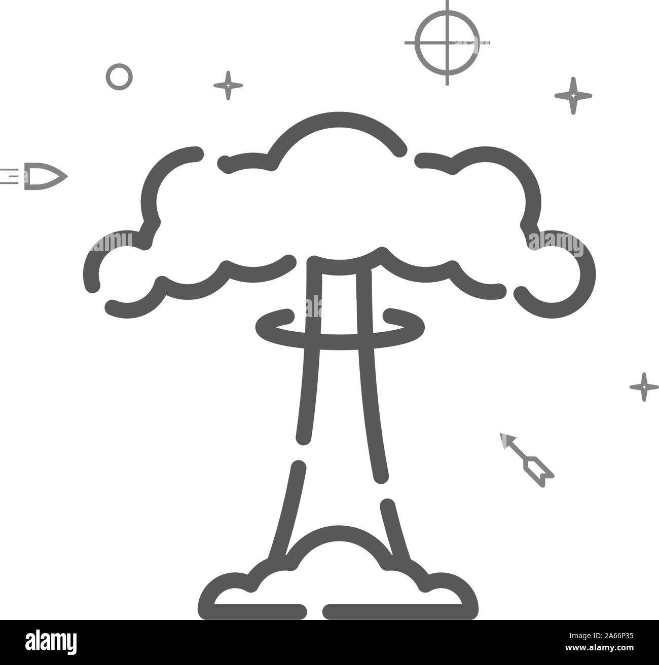 Nuclear mushroom cloud abstract hi-res stock photography and images - Alamy
