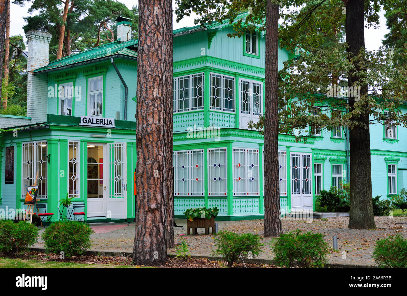Baltic wooden houses hi-res stock photography and images - Alamy