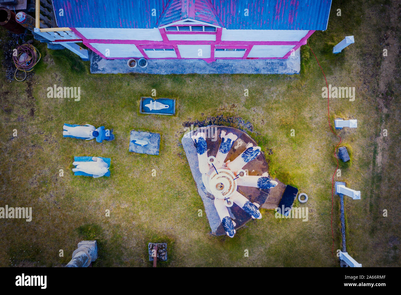 The Samuel Jonsson Art Museum, Arnarfjordur Westfjords, Iceland Stock ...