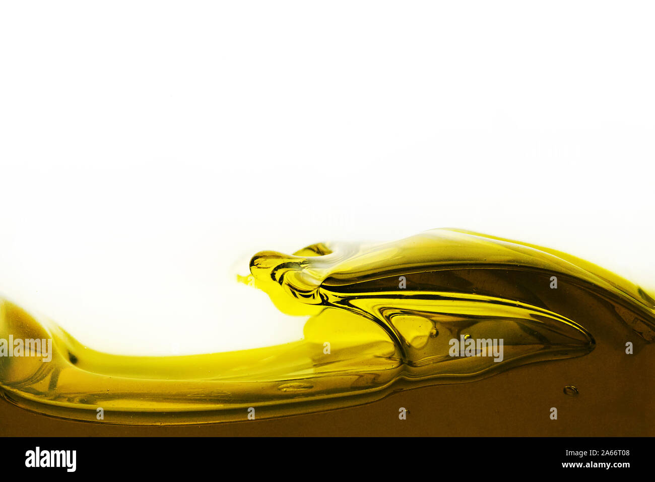 Oil Wave on a white background Stock Photo - Alamy