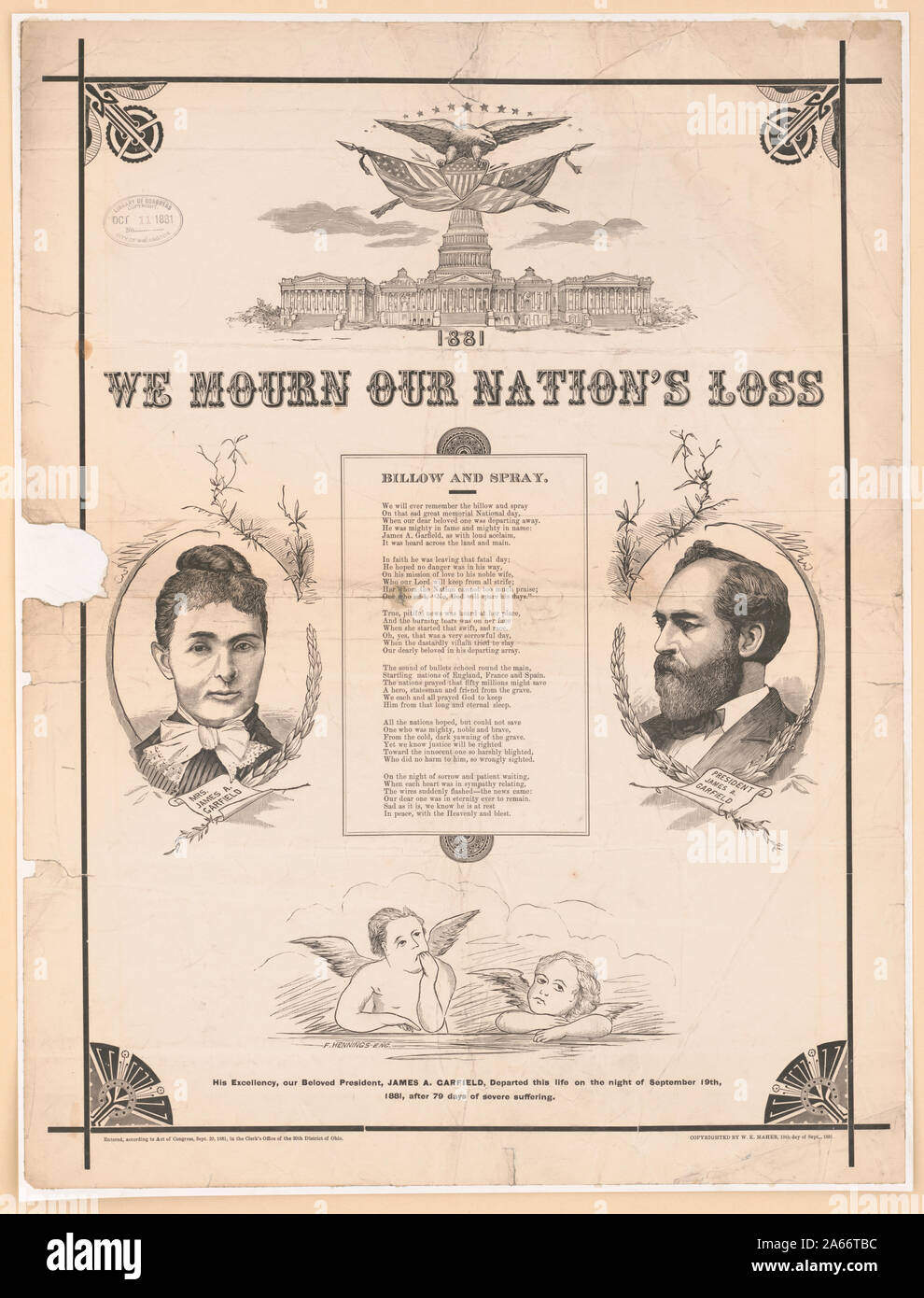 We mourn our nation's loss Stock Photo - Alamy