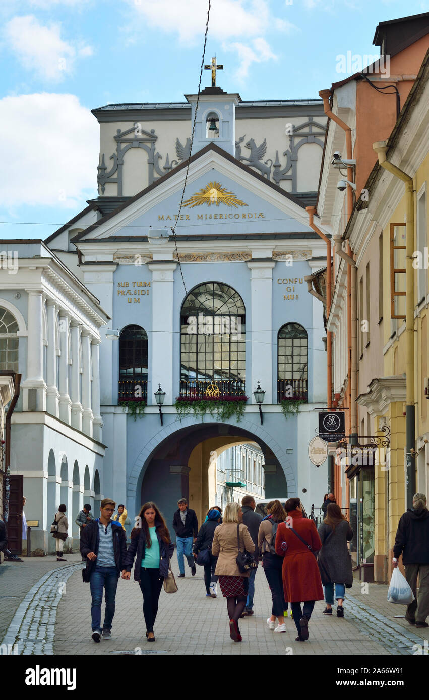 The Gates of Dawn. It is one of the most visited shrines in Vilnius, a ...
