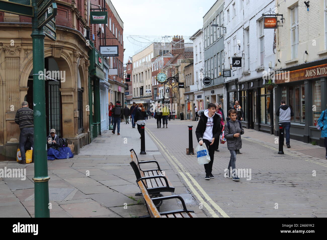 York city centre england hi-res stock photography and images - Alamy