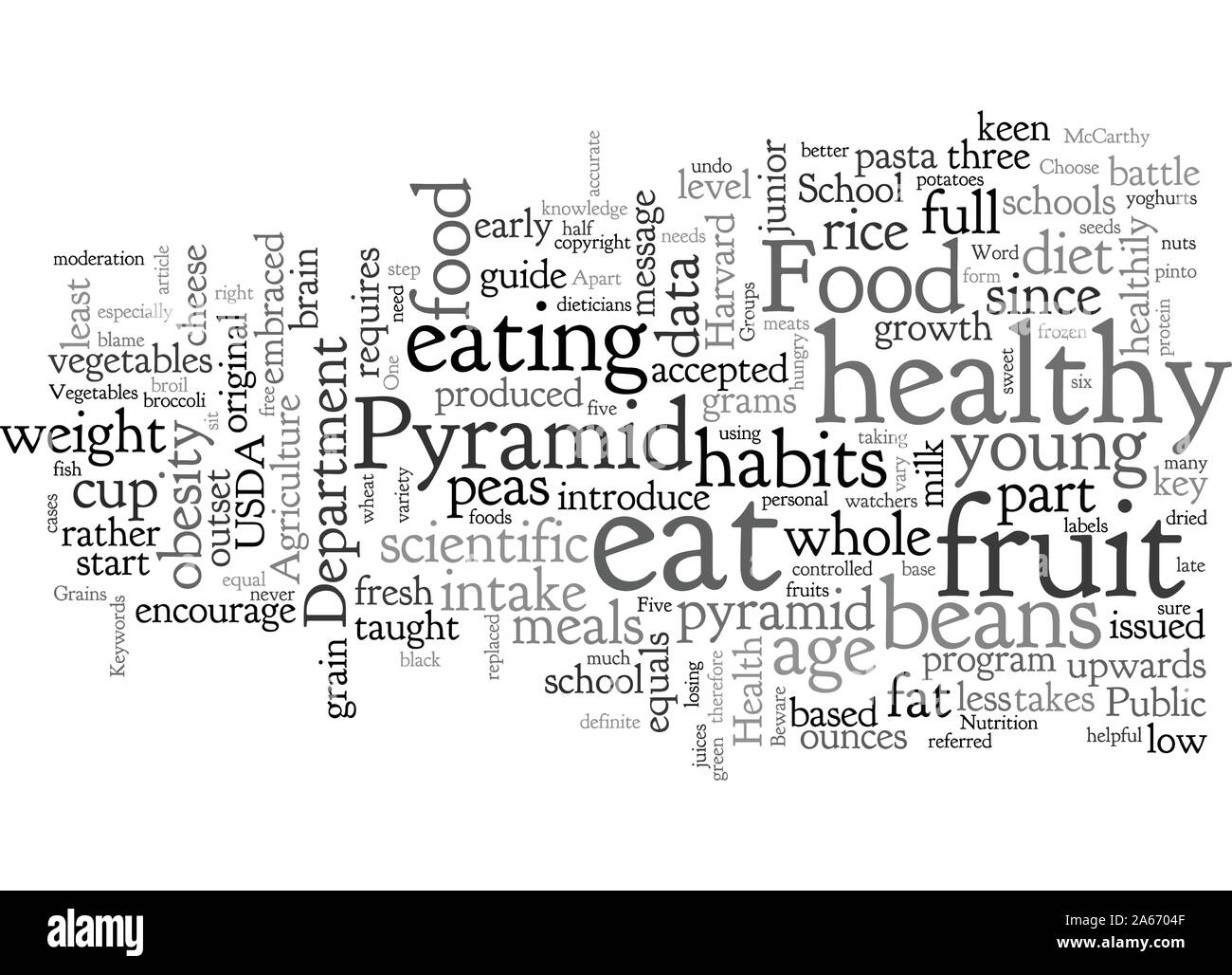 Usda Food Pyramid High Resolution Stock Photography and Images - Alamy