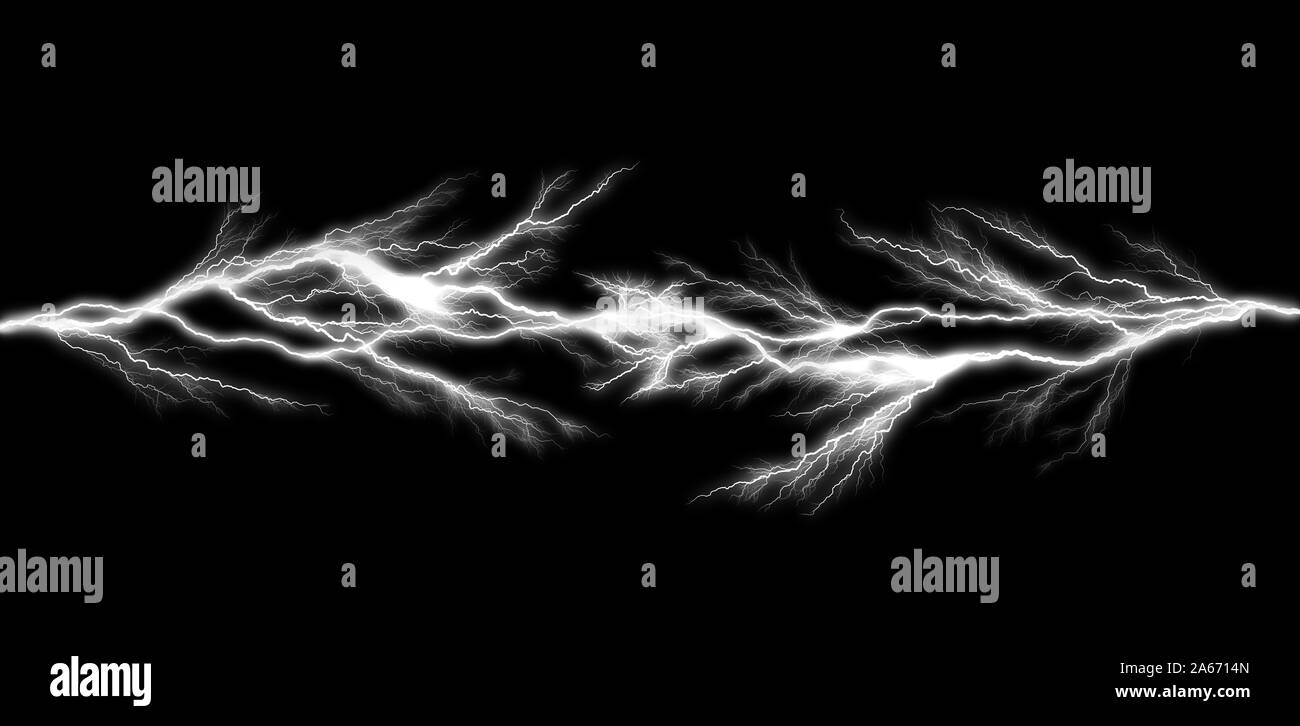 Lightning strike Black and White Stock Photos & Images - Alamy