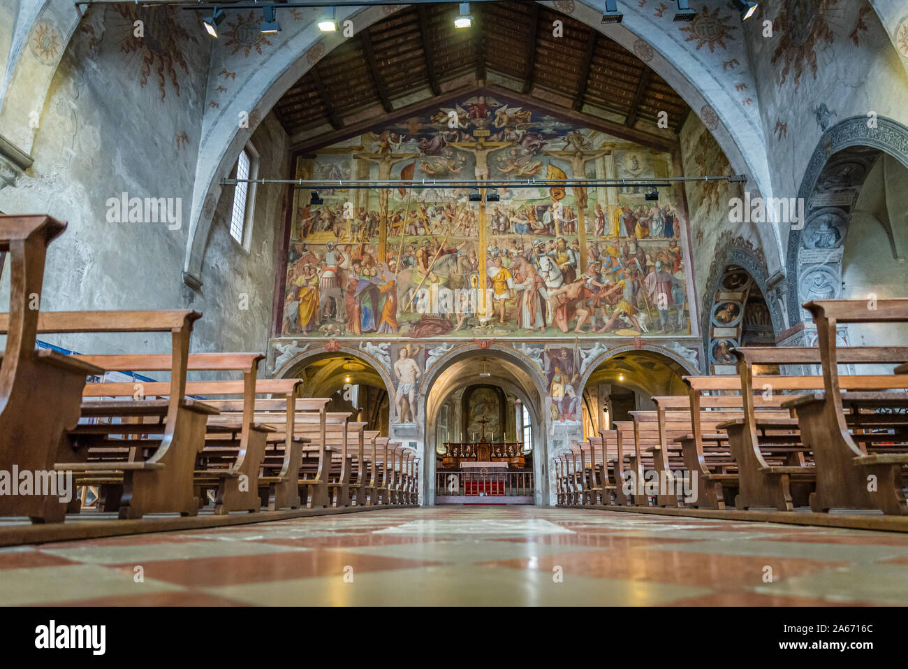 The Passion and Crucifixion by Bernardino in the Santa Maria degli ...